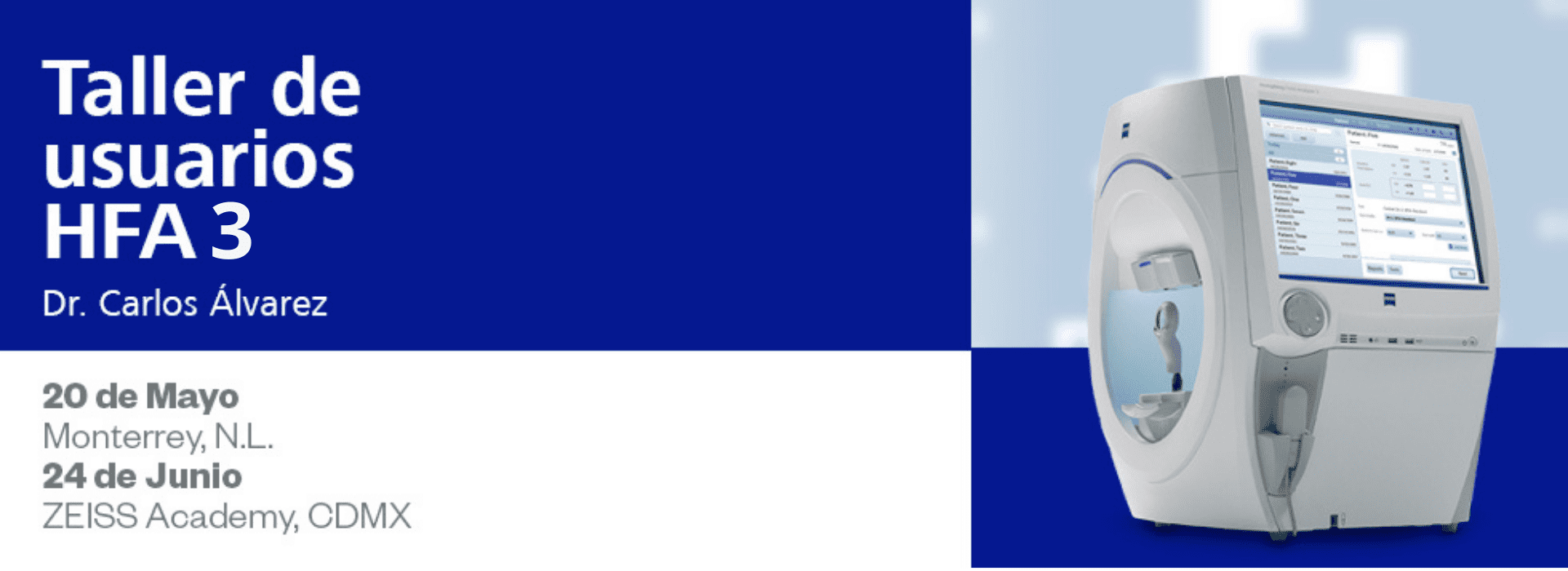 Taller para usuarios HFA 3 - Dr. Carlos Álvarez
