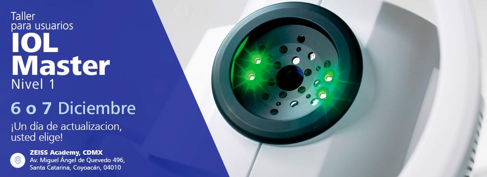 Taller IOL Master 700 Nivel 1 - CDMX
